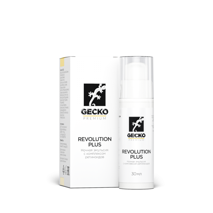 ᐅ Купить Gecko REVOLUTION PLUS Ночная эмульсия с комплексом ретиноидов ...
